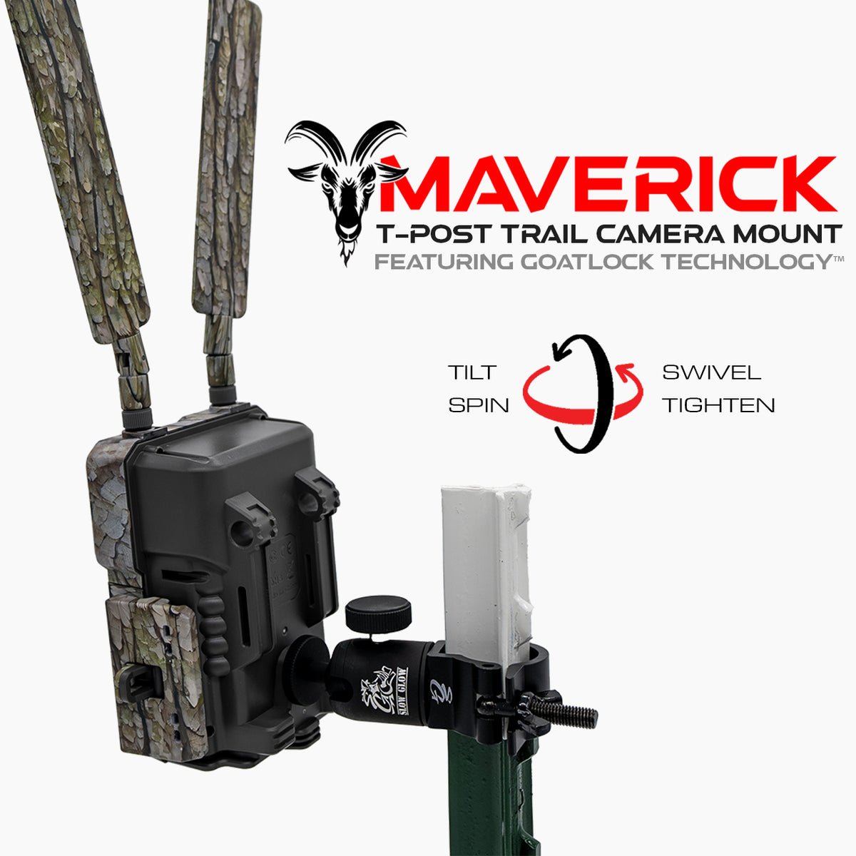 T-Post Trail Camera Mount